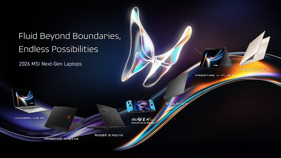 في معرض CES 2026، كشفت شركة MSI عن سلسلة Prestige الجديدة للأعمال ...